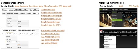 CSSを使ったナビゲーションメニューサンプル6選！ | WEBデザイン Memonga