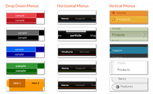 CSSメニューを作成できる『CSS MENU MAKER』 | WEBデザイン Memonga