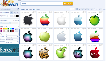 30万以上のアイコンから検索してくれる「FIND ICONS」 | WEBデザイン Memonga