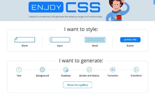 ボタンのデザインなどを簡単に作れるCSS3コードジェネレーター「EnjoyCSS」 | WEBデザイン Memonga